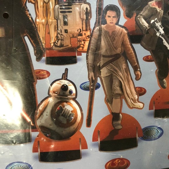 Disney | Party Supplies | Star Wars Table Decor Standees Confetti ...